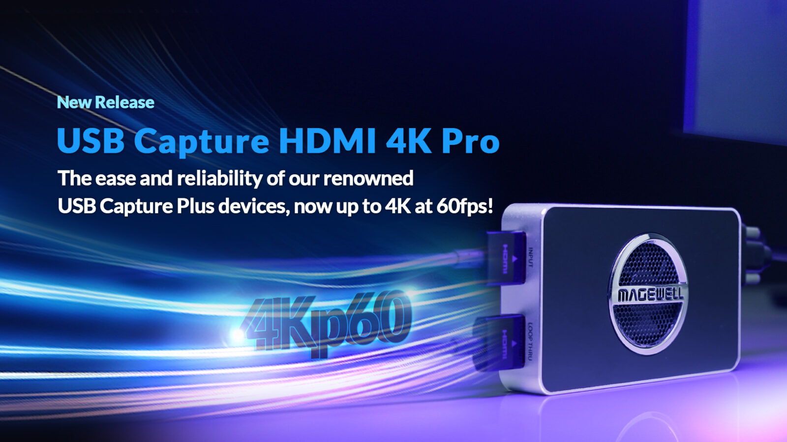Magewell USB Capture HDMI 4K Pro